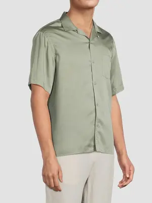 Onia Core Vacation Relaxed Short-sleeve Shirt