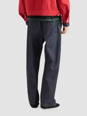 Prada Regular Raw Denim Jeans
