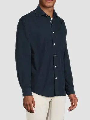 Onia Corduroy Long-sleeve Button-front Shirt