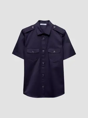 Prada Short Sleeved Chino Shirt