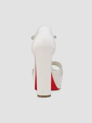 CHRISTIAN LOUBOUTIN Sandaloo 130mm Satin Sandals