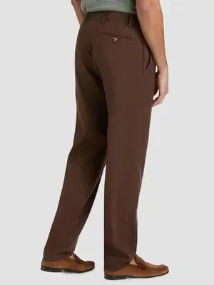 Onia Linen-blend Trousers - Espresso