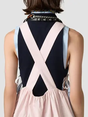 Miu Miu Poplin Mini-dress