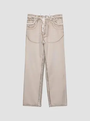 Prada Bull Denim Five-pocket Jeans - Brown