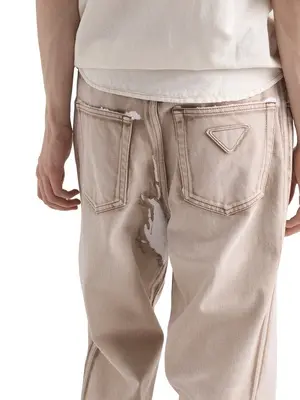 Prada Bull Denim Five-pocket Jeans
