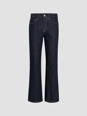 Khaite Clara Cotton Bootcut Jeans - Benson