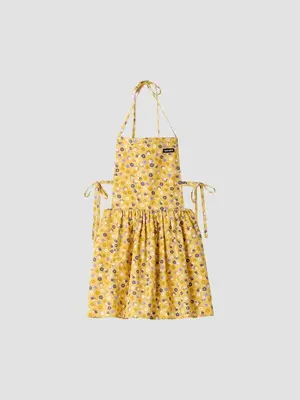 Miu Miu Poplin Dress - Yellow