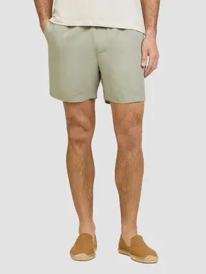 Onia Air Linen-blend Shorts - Elm