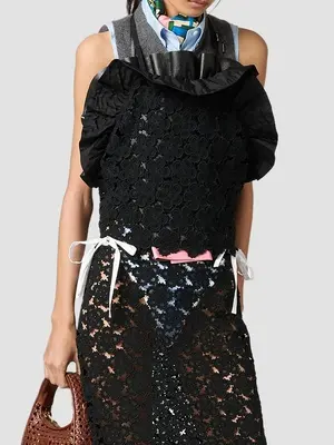 Miu Miu Macramé Skirt
