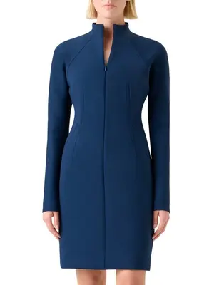 Akris Techno Neoprene Minidress