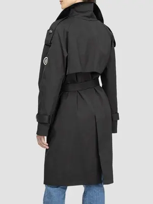 Gorski Lightweight Belted Trench Coat