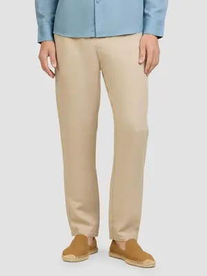 Onia Air Linen-blend Drawstring Pants - Dune