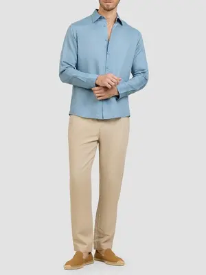 Onia Air Linen-blend Drawstring Pants - Dune