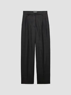 Prada Checked Wool Pants
