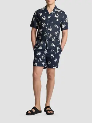 Onia Air Linen Convertible Vacation Shirt