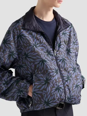 Prada Reversible Re-nylon Jacket - Blue