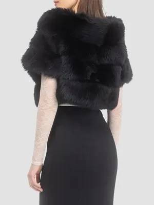 Gorski Merinillo Shearling Lamb Capelet