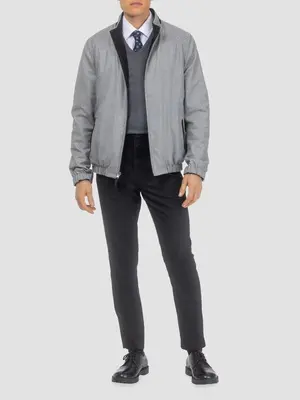 Gorski Nubuck Reversible Jacket - Black