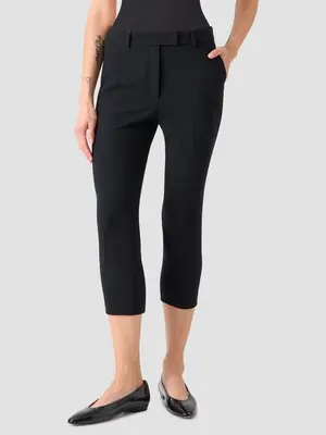 Akris Flavi Wool-blend Capri Pants