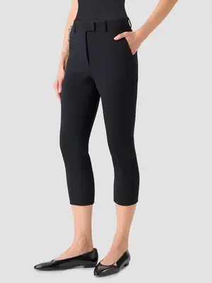 Akris Flavi Wool-blend Capri Pants