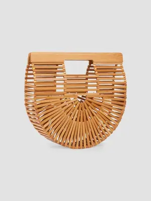 Cult Gaia Gaia's Ark Mini Bamboo Top Handle Bag