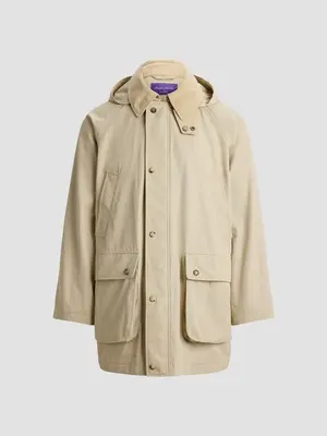 Ralph Lauren Purple Label Ventile-twill Car Coat - Champagne