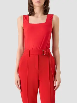 Akris Stretch Jersey Sleeveless Top - Red