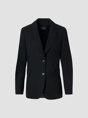 Akris Malik Wool-blend Jacket - Black