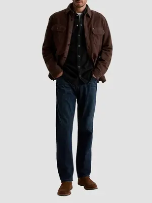 Ag Graduate Five-pocket Cotton-blend Jeans