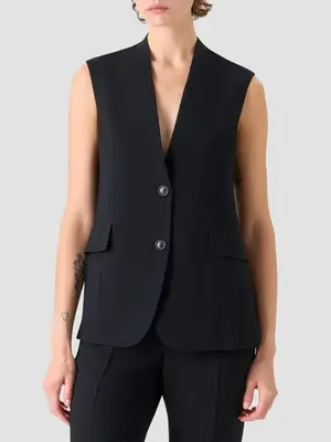 Akris Martina Wool-blend Vest