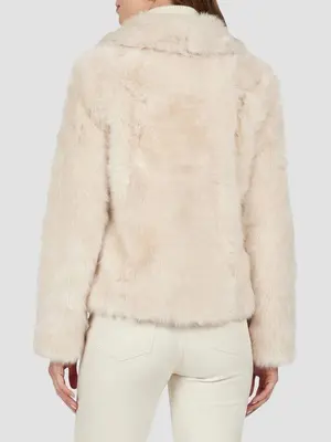 Gorski Toscana Shearling Lamb Reversible Jacket - Ivory