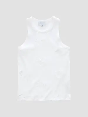 Ag Michelle Rib-knit Tank