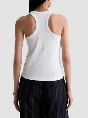 Ag Michelle Rib-knit Tank