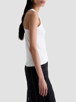 Ag Michelle Rib-knit Tank