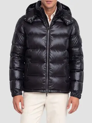 Gorski Quilted Down Parka - Black