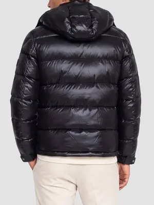 Gorski Quilted Down Parka - Black