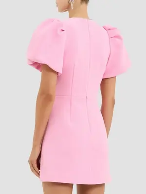 Rebecca Vallance Precious Bow Minidress - Pink