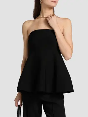 Simkhai Ioanna Peplum Top