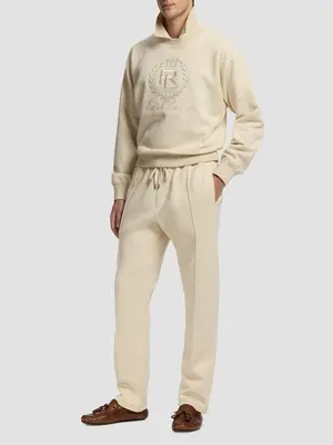Ralph Lauren Purple Label Silk-blend Drawstring Joggers