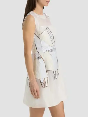 JASON WU Lingerie Jacquard Minidress