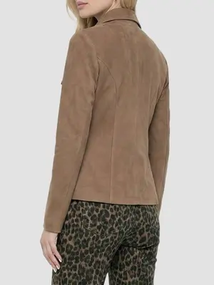 Gorski Select Metis Suede Jacket - Camel