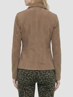 Gorski Select Metis Suede Jacket - Camel