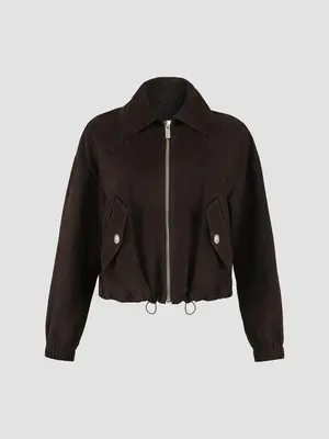 Gorski Select Metis Suede Jacket - Espresso