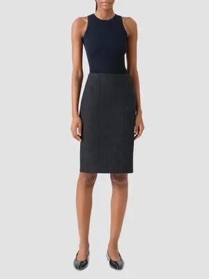 Akris Rib-knit Silk-cotton Tank