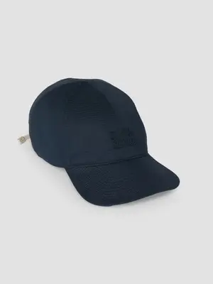 Miu Miu Cotton Baseball Cap - Blue