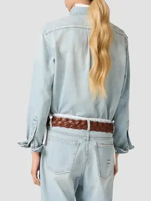Miu Miu Washed Denim Shirt