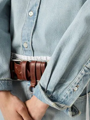 Miu Miu Washed Denim Shirt