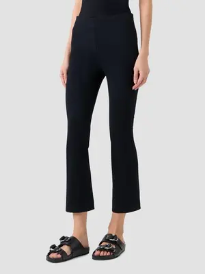 Akris Cindy Jersey Mid-rise Crop Pants