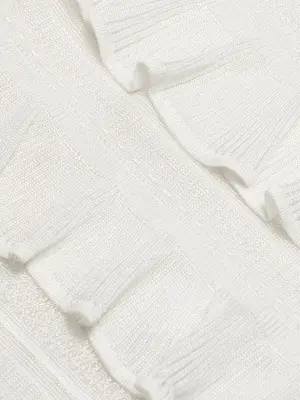 Zimmermann Luna Tiered Lace Frill Minidress