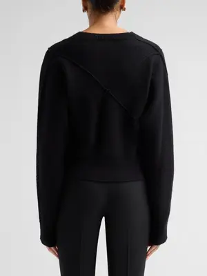 JASON WU Sculptural Merino Wool Cardigan